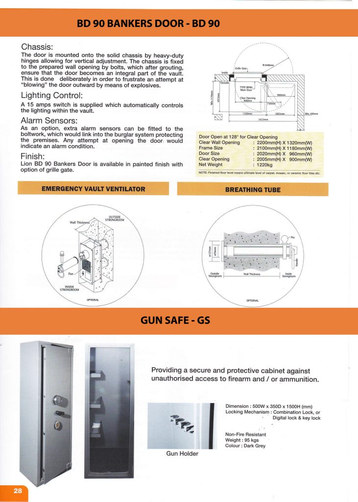 GUN SAFE WITH DIGITAL LOCK & KEYLOCK | Global Safe